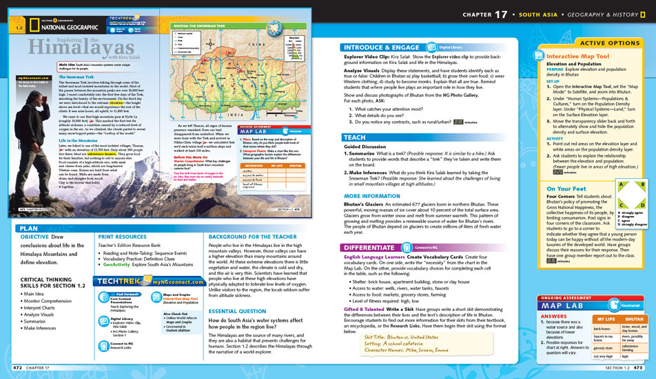 World Cultures & Geography | Teacher Site | Teacher eEdition