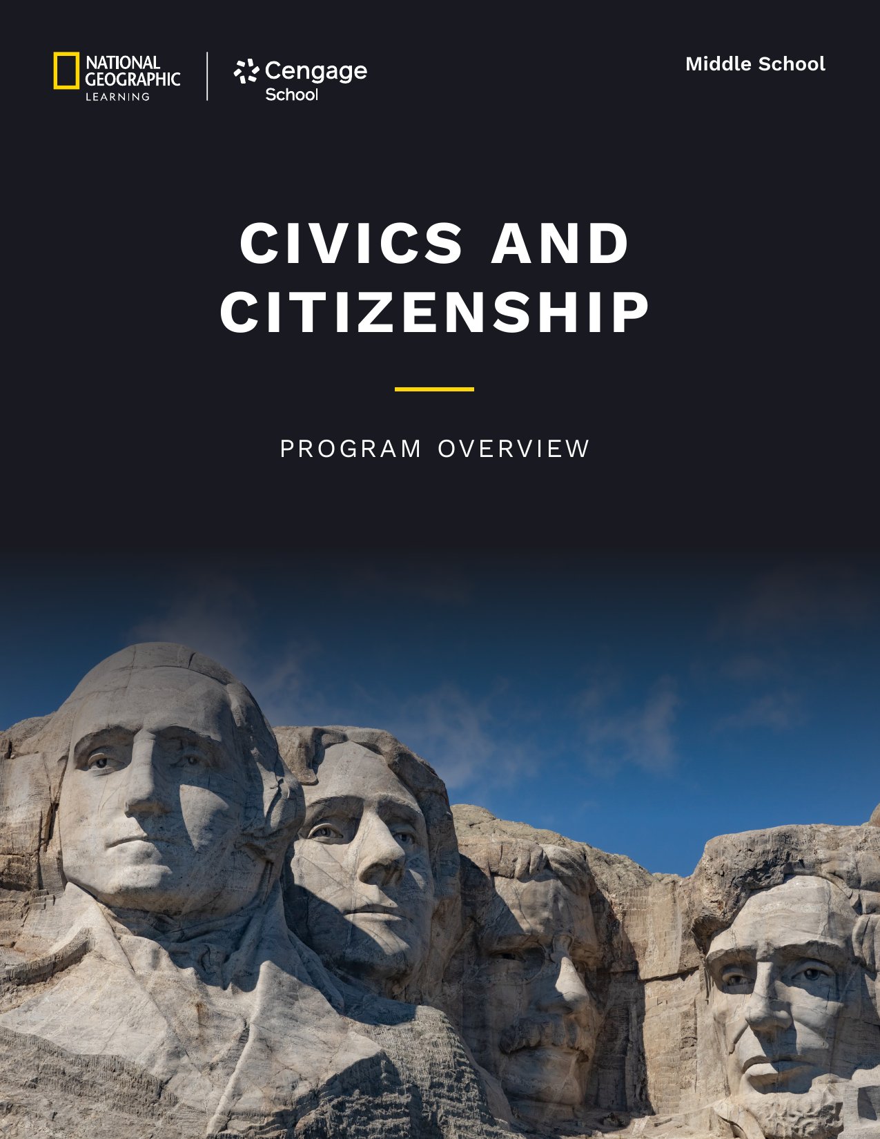 National Geographic Learning Civics and Citizenship Middle School