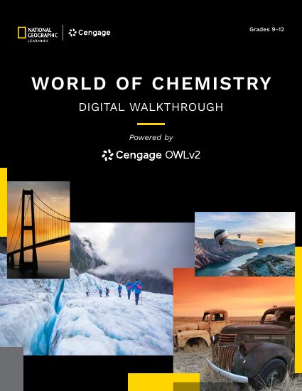 World of Chemistry Digital Walkthrough