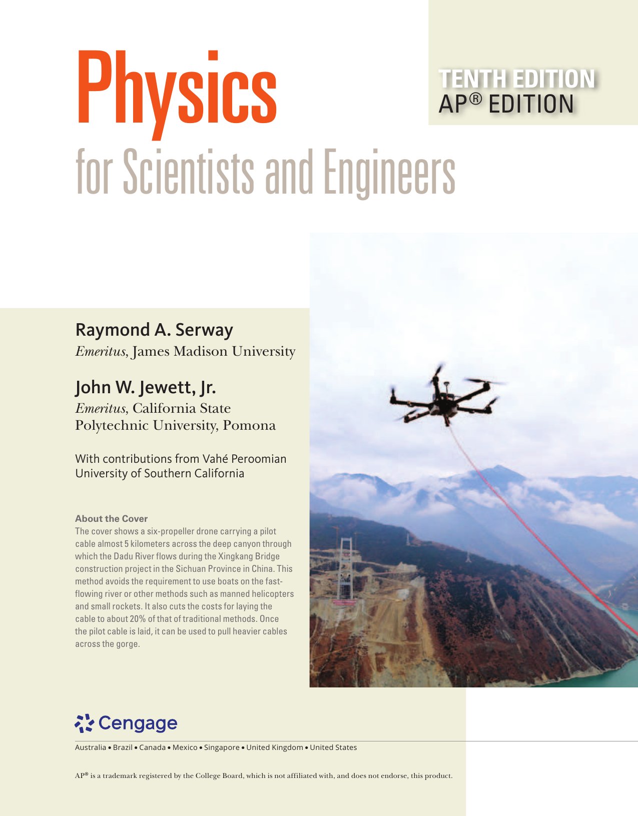 Physics for Scientists and Engineers 10e AP Edition