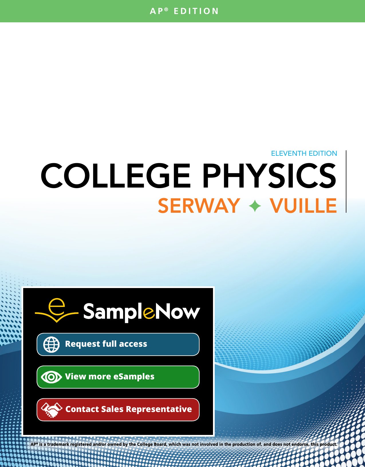 College Physics, 11th Edition (AP® Edition)