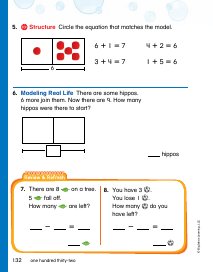 Big Ideas Math: Modeling Real Life, Grade 1