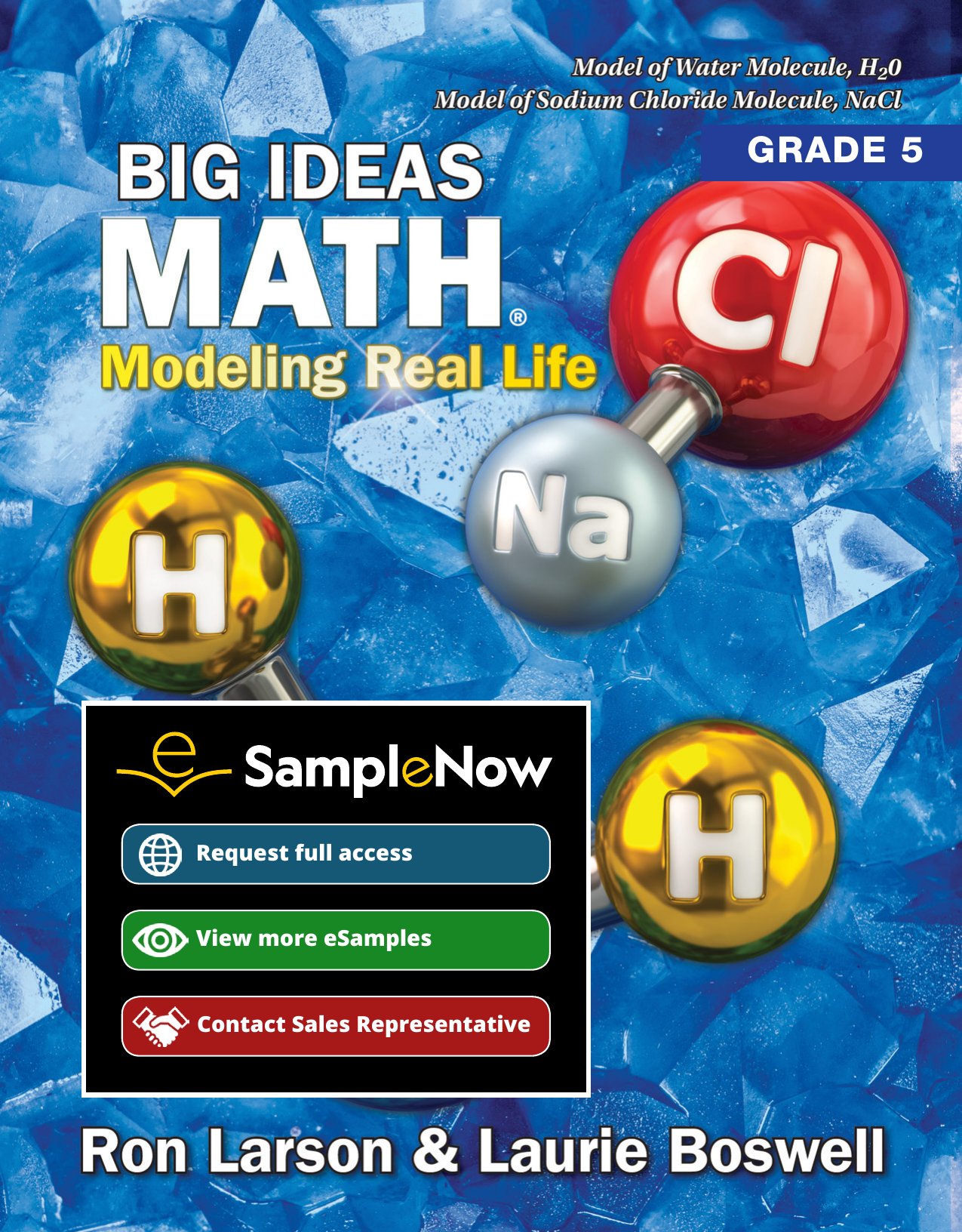 Big Ideas Math: Modeling Real Life, Grade 5