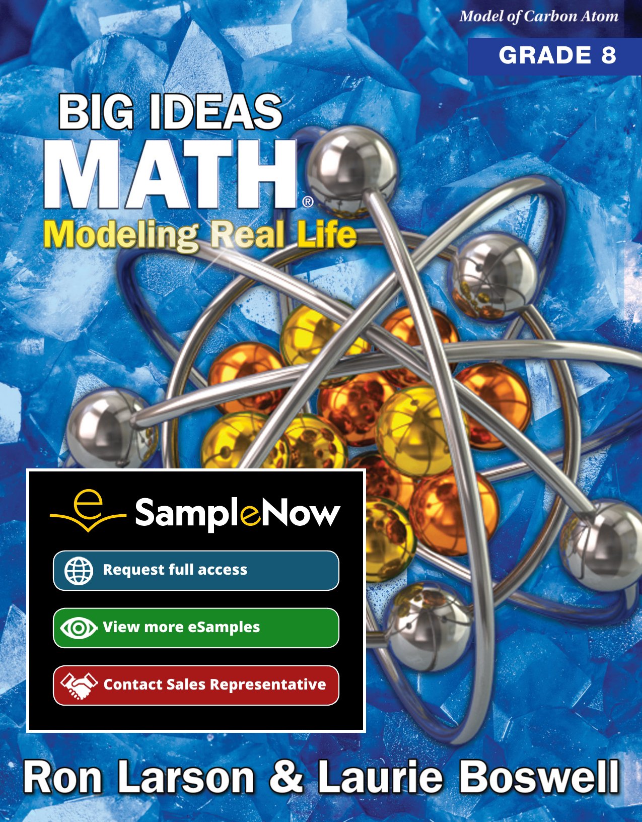 Big Ideas Math: Modeling Real Life, Grade 8