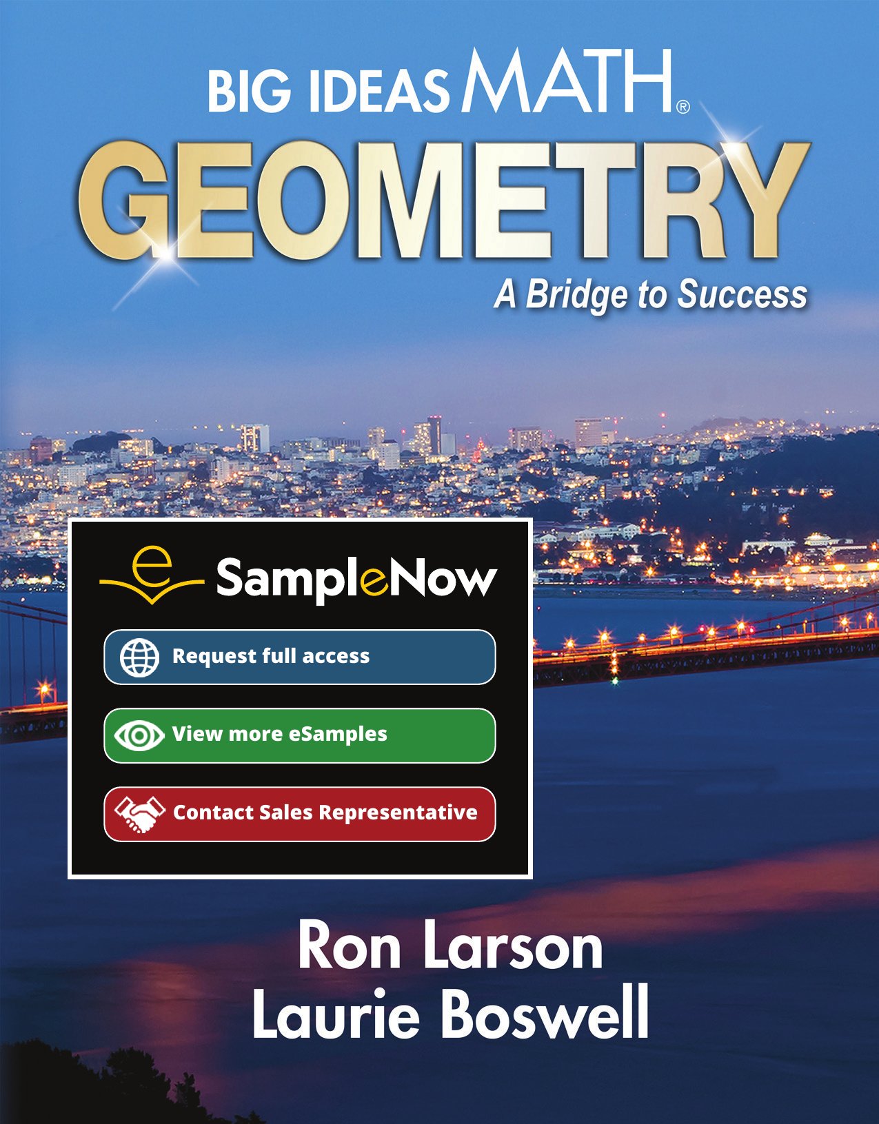 Big Ideas Math Geometry: A Bridge to Success
