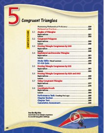 Big Ideas Math Geometry: A Bridge to Success
