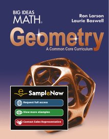 Big Ideas Math Geometry: A Common Core Curriculum