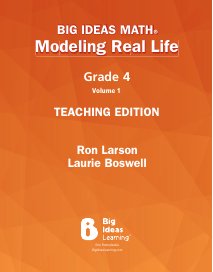 Big Ideas Math Modeling Real Life Grade 4 2022