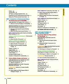 Exploring Environmental Science for AP, 1e Updated