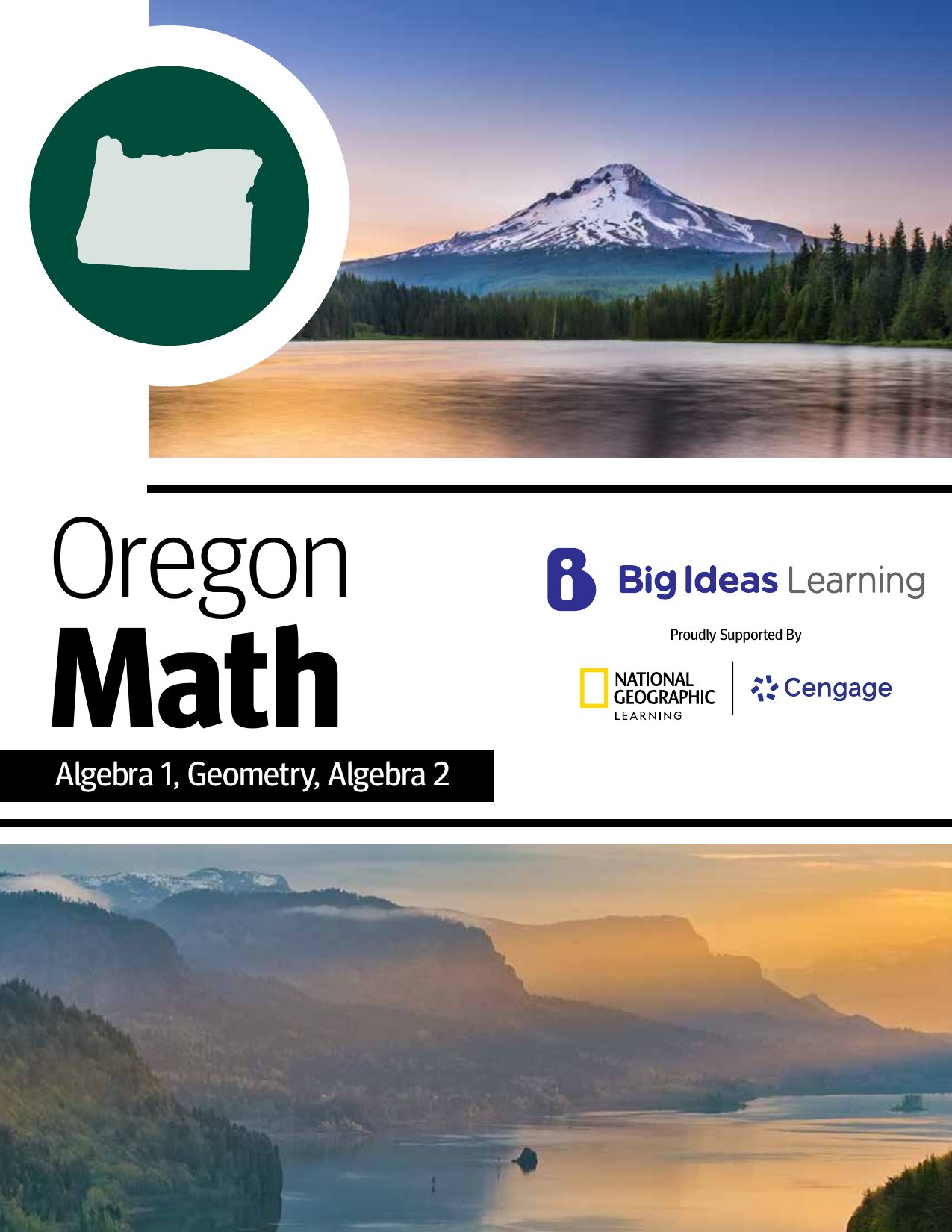 NGL-BIL Oregon Algebra 1 Geometry and Algebra 2 Brochure